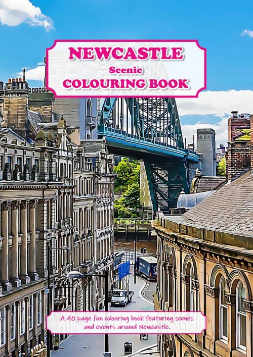 Newcastle upon Tyne Colouring Book – Ponteland Print